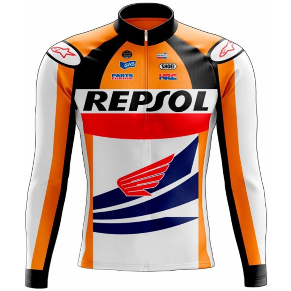 CAMISA SCAPE REPSOL - MANGA LONGA - Fuji Bike